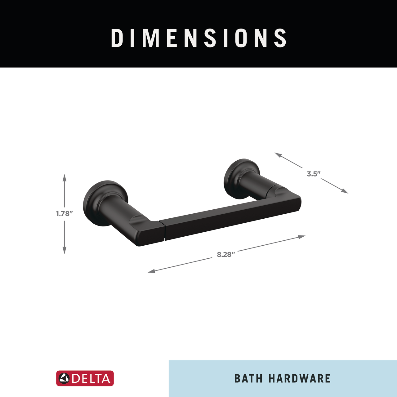 Delta Tetra Toilet Paper Holder – Liberty Hardware