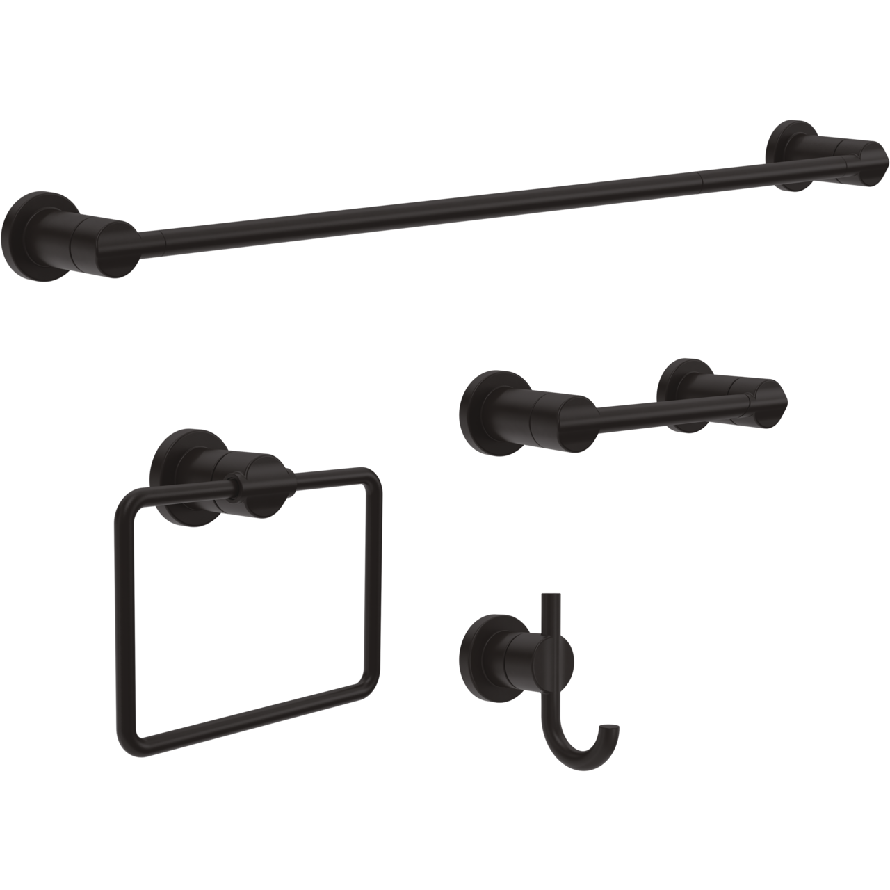 Delta Nicoli 4 Piece Bath Accessory Kit – Liberty Hardware